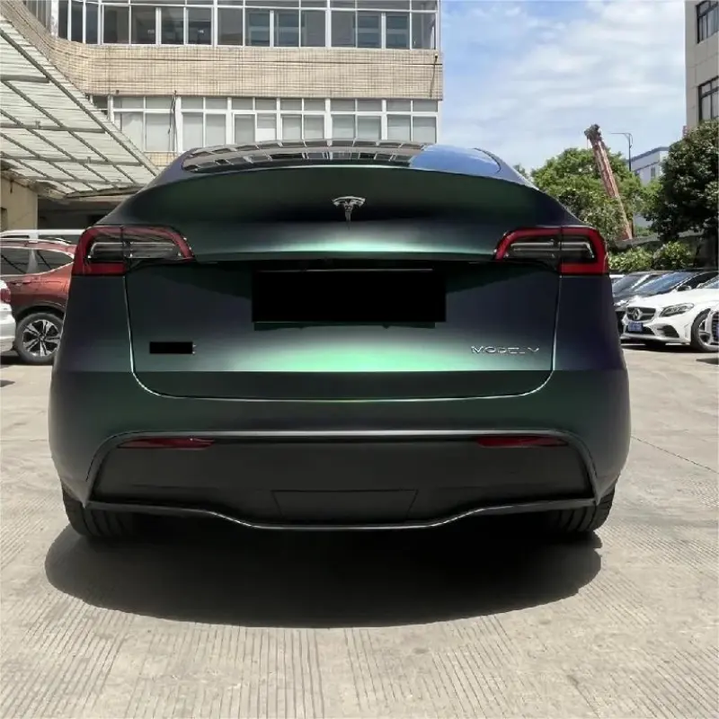 Matte Aurora Green Car Wrap | Diamond Aurora Green Wraps