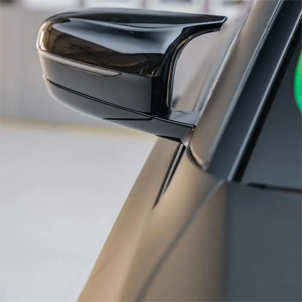 Matte Black Gold Vinyl Wrap | Diamond Black Gold Car Wraps