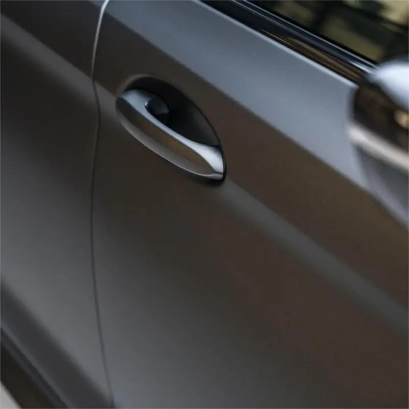 Matte Black Gold Vinyl Wrap | Diamond Black Gold Car Wraps