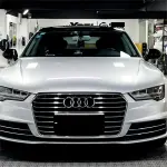 Gloss Diamond Silver Car Wrap | Metallic Diamond Silver Vinyl Wraps