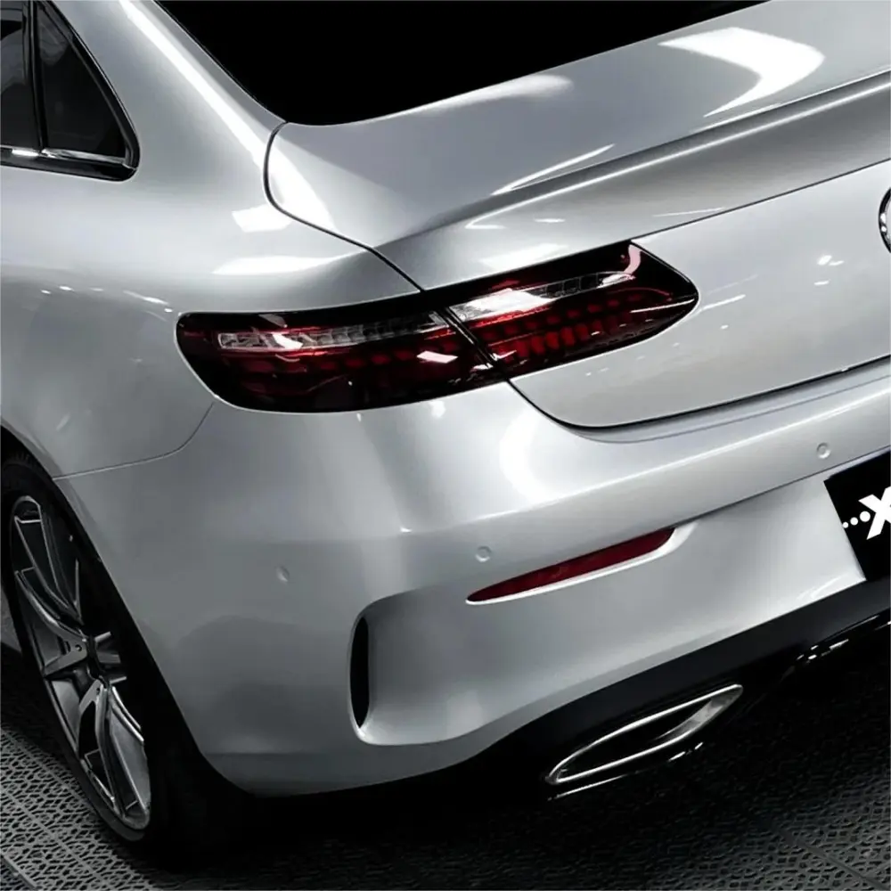 Gloss Diamond Silver Car Wrap | Metallic Diamond Silver Vinyl Wraps