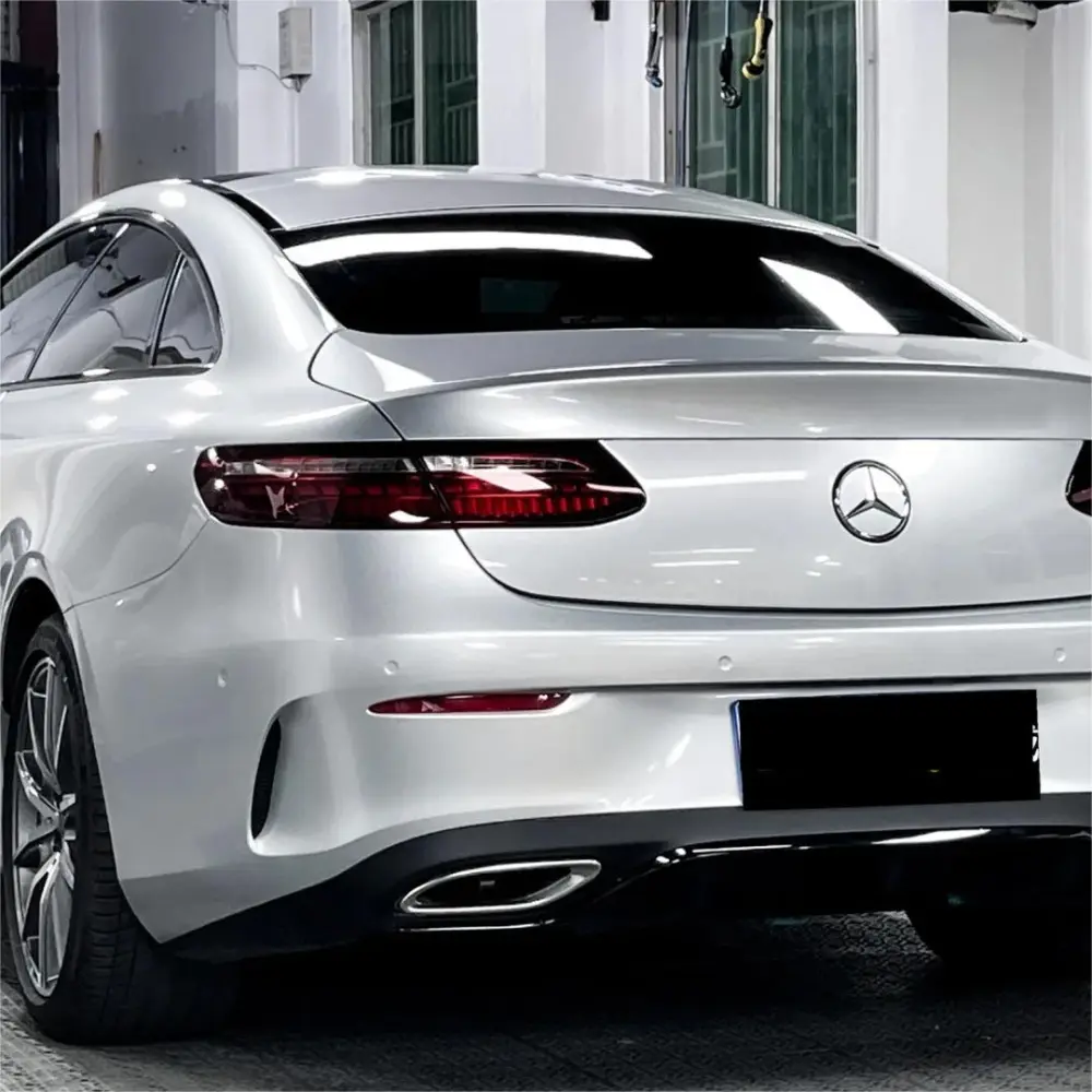 Gloss Diamond Silver Car Wrap | Metallic Diamond Silver Vinyl Wraps