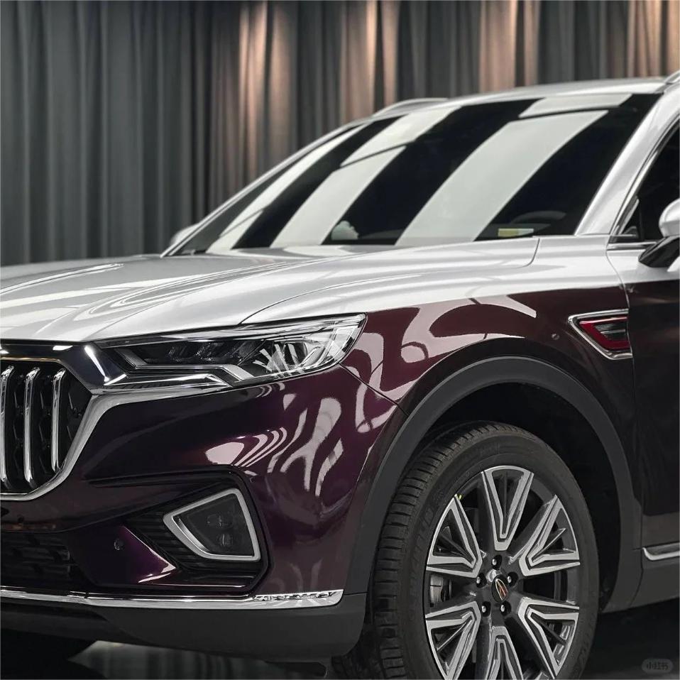 Gloss Midnight Red Wrap | Metallic Midnight Red Vinyl Wraps - ALUKOVINYL