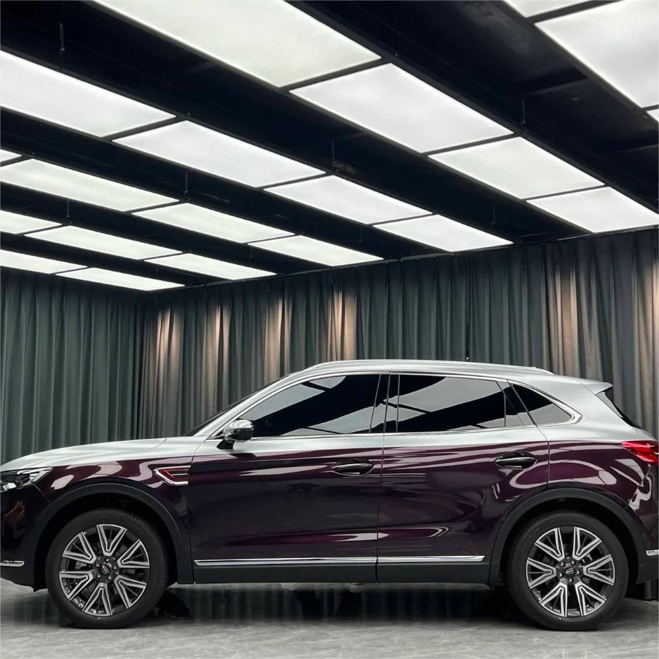 Gloss Midnight Red Wrap | Metallic Midnight Red Vinyl Wraps - ALUKOVINYL