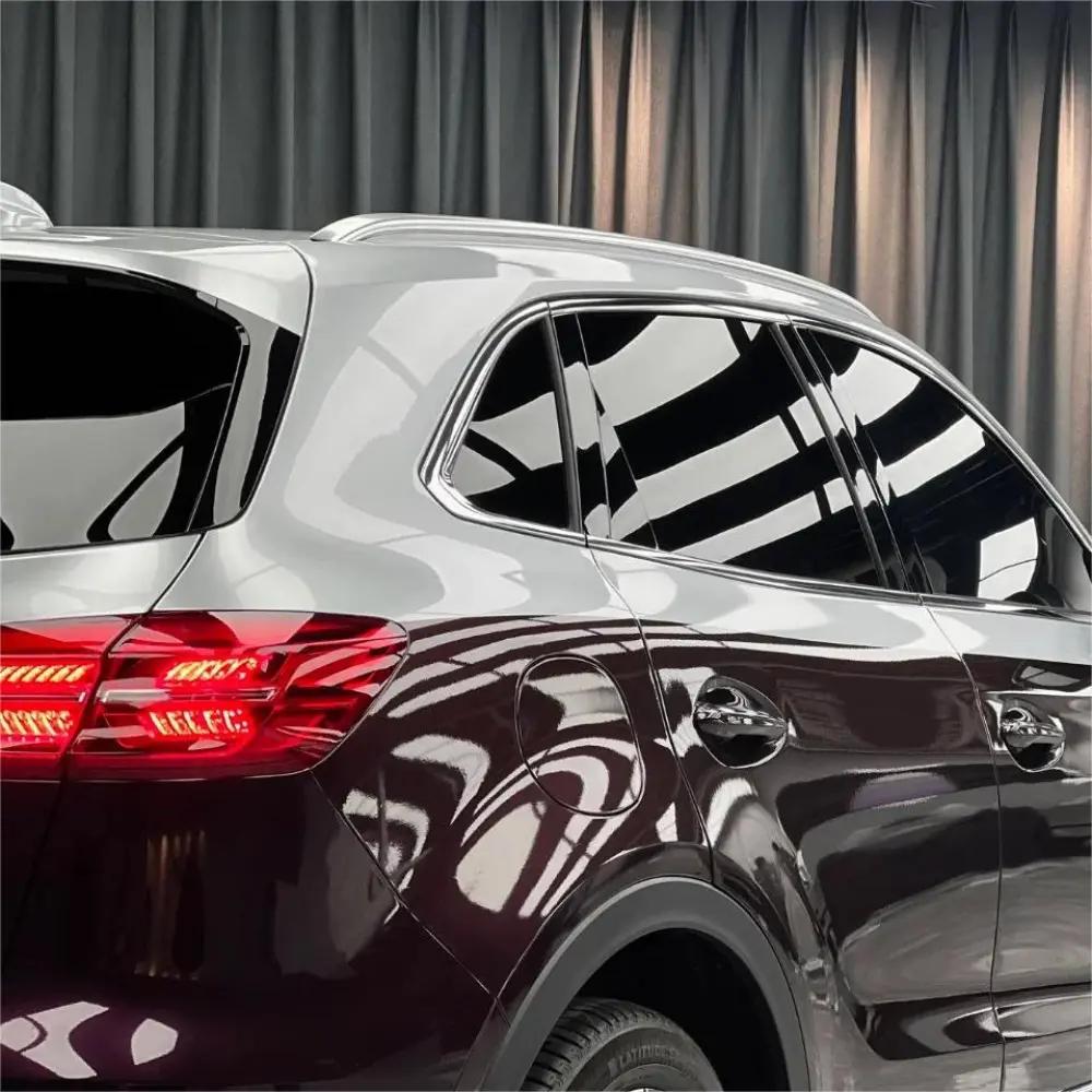 Gloss Midnight Red Wrap | Metallic Midnight Red Vinyl Wraps - ALUKOVINYL