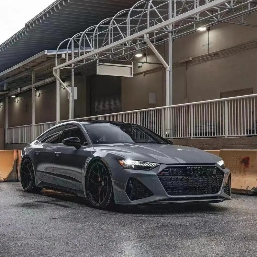 Best Gloss Nardo Grey Vinyl Wrap | Nardo Grey Car Wraps - ALUKOVINYL