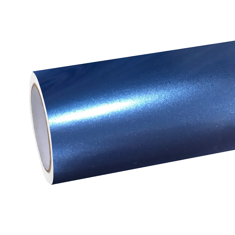 Gloss Steel Blue Car Wrap | Steel Blue Vinyl Wraps - ALUKOVINYL