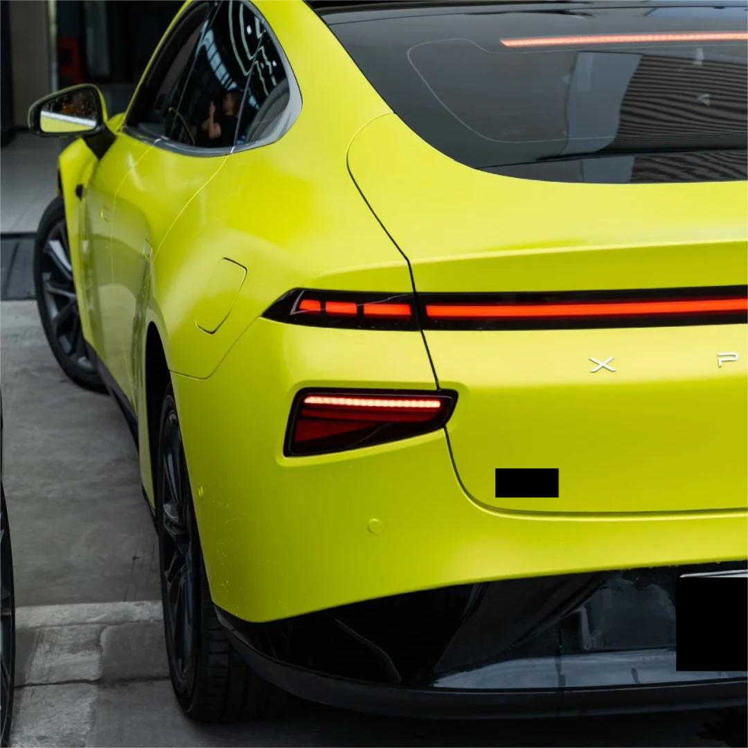 Fluorescent Yellow Car Wrap | Matte Fluorescent Yellow Wraps