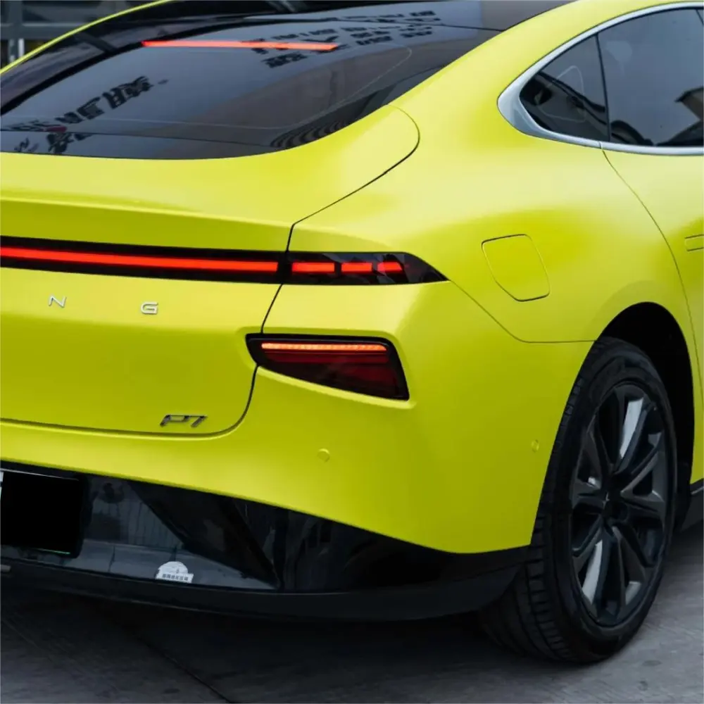 Fluorescent Yellow Car Wrap | Matte Fluorescent Yellow Wraps