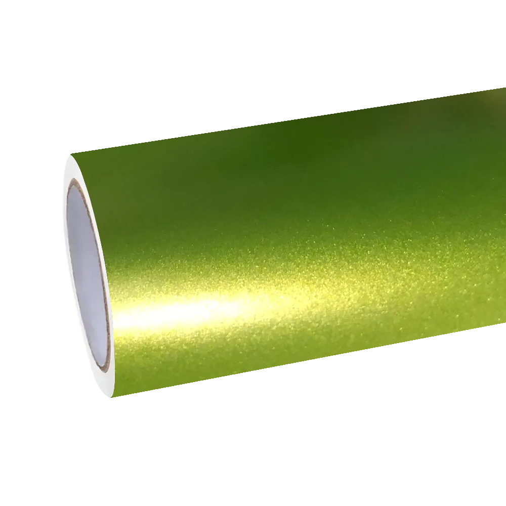 Metallic Lemon Green Car Wrap | Matte Lemon Green Wraps