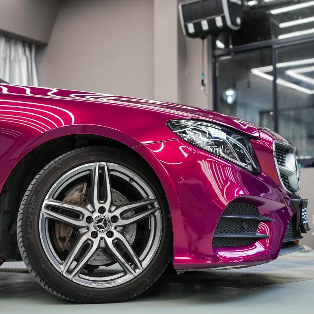 Best Gloss Pagoda Red Car Wrap | Metallic Pagoda Red Vinyl Wraps ...