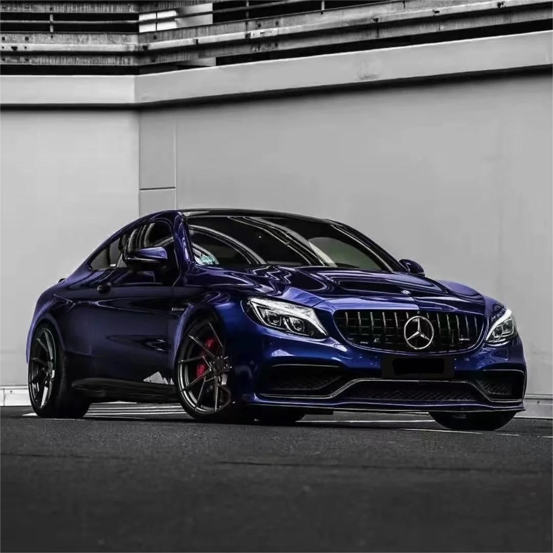 Gloss Royal Blue Vinyl wrap | Metallic Royal Blue Car Wraps - ALUKOVINYL