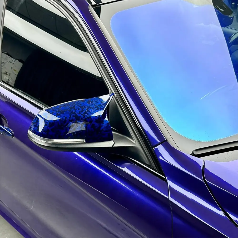 Gloss Royal Blue Vinyl wrap | Metallic Royal Blue Car Wraps - ALUKOVINYL