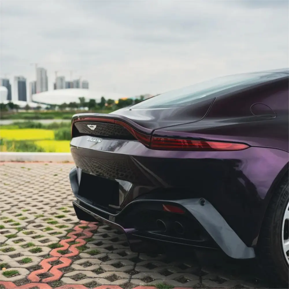Gloss Gentian Purple Car Wrap | Metallic Gentian Purple Vinyl Wraps ...