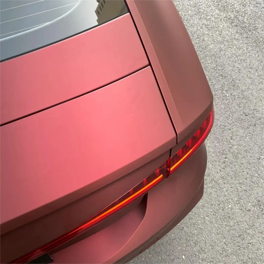 Best Matte Romanee Red Wrap | Romanee Red Vinyl Wraps -ALUKOVINYL