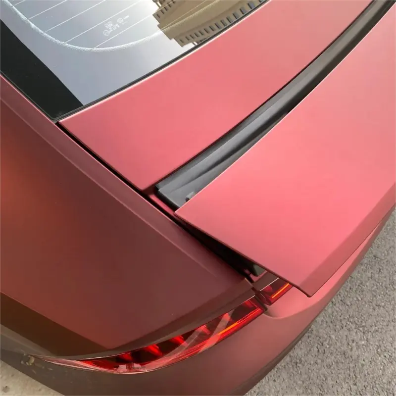 Best Matte Romanee Red Wrap | Romanee Red Vinyl Wraps -ALUKOVINYL