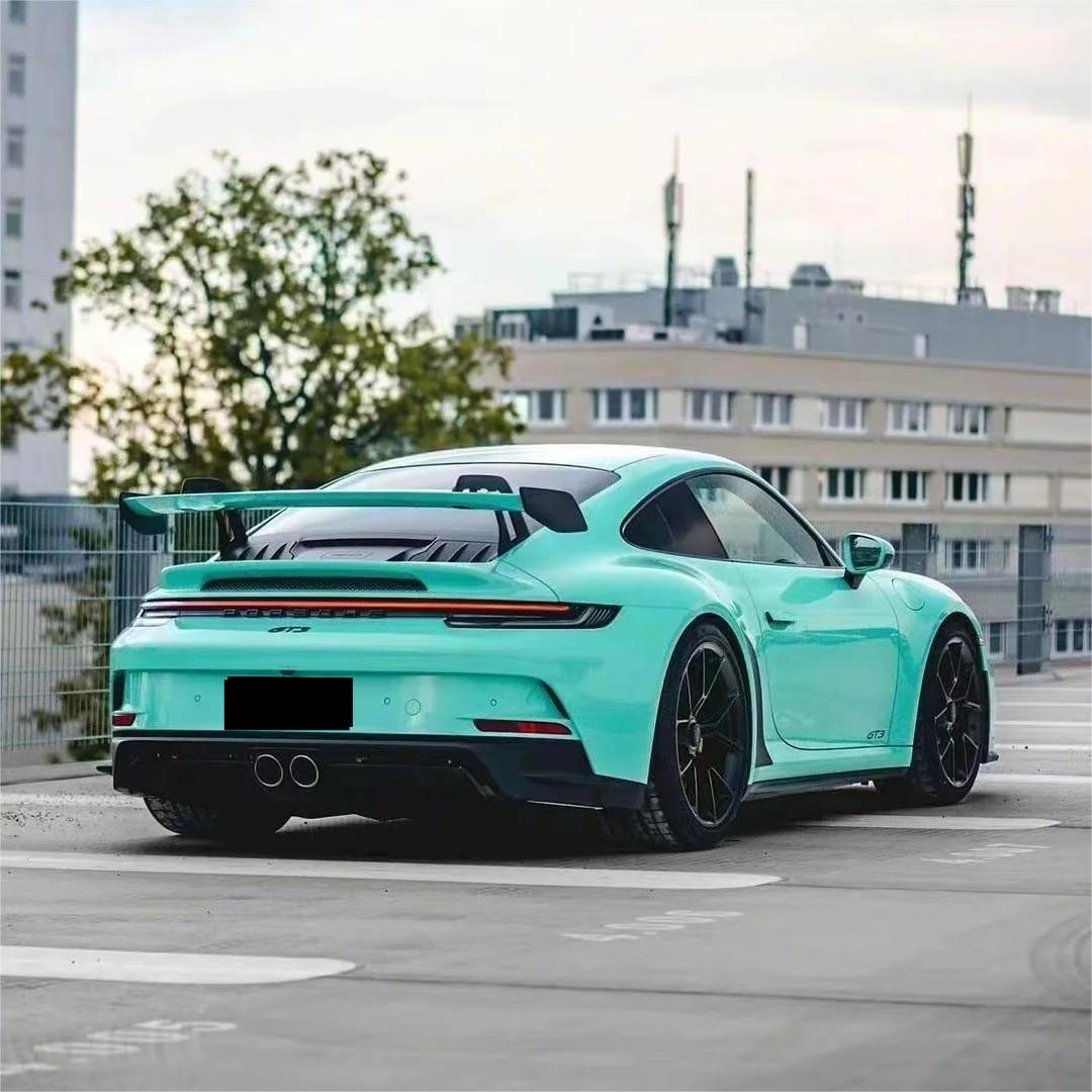 Best Gloss Mint Green Car Wrap | Mint Green Vinyl Wraps - ALUKOVINYL