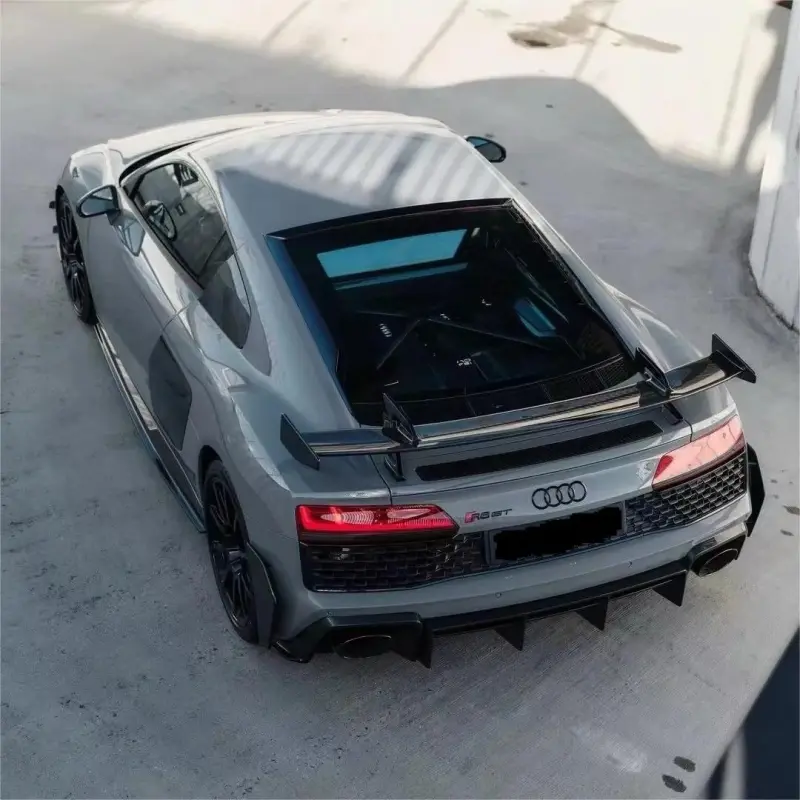 Best Gloss Nardo Grey Vinyl Wrap | Nardo Grey Car Wraps - ALUKOVINYL