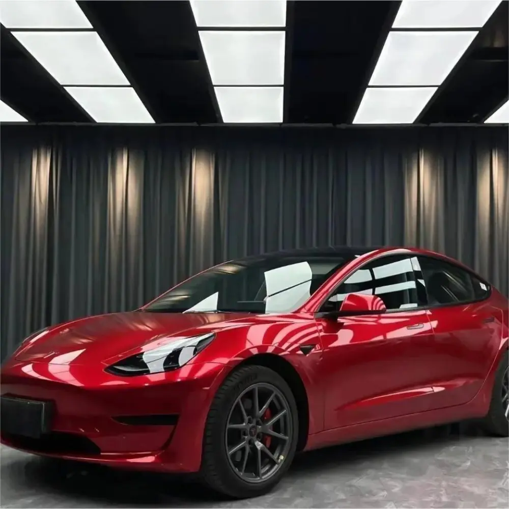 Best Gloss Vampire Red Vinyl Wrap | Soul Red Vinyl Wrap