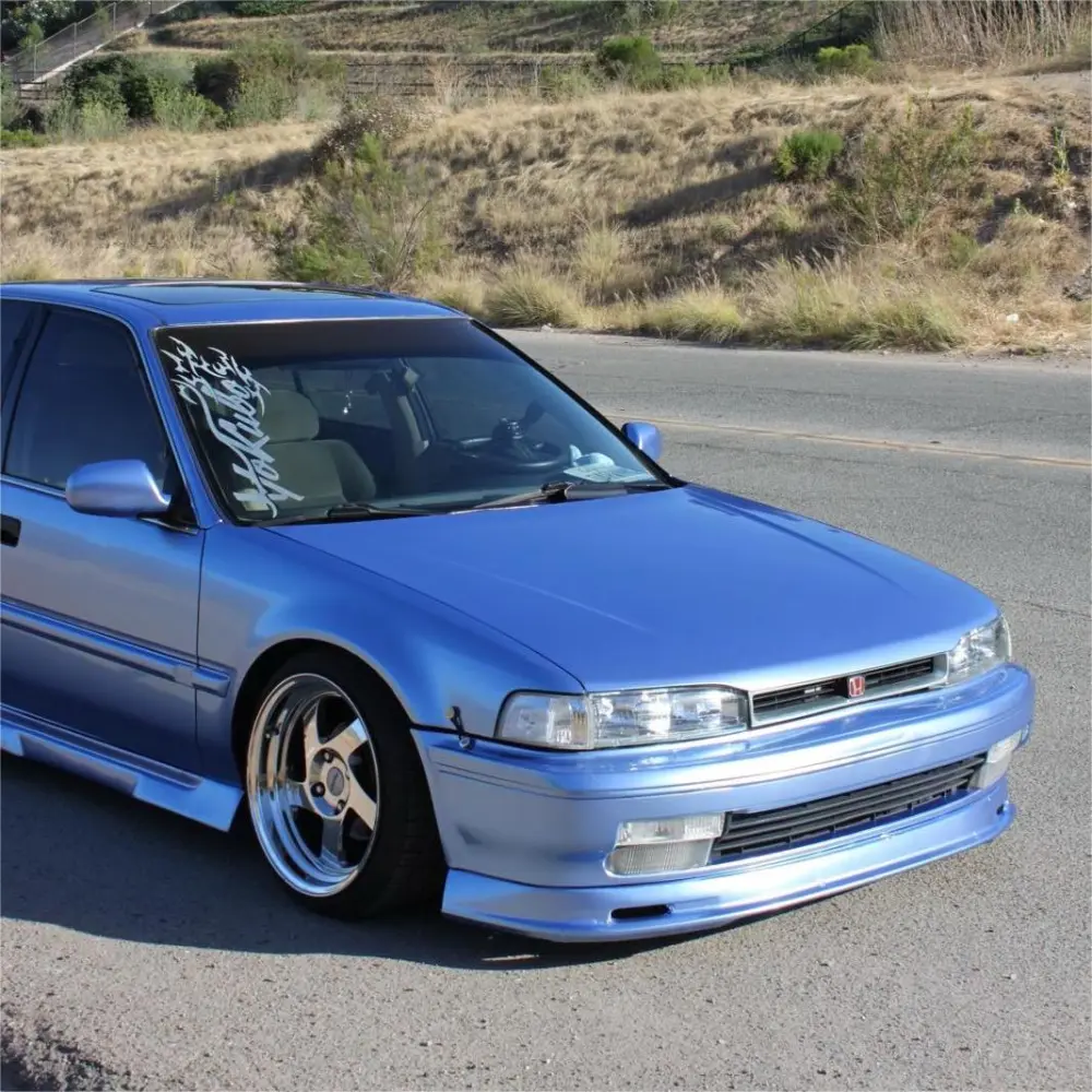 Best Gloss Mist Blue Car Wrap | Metallic Mist Blue Vinyl Wraps - ALUKOVINYL