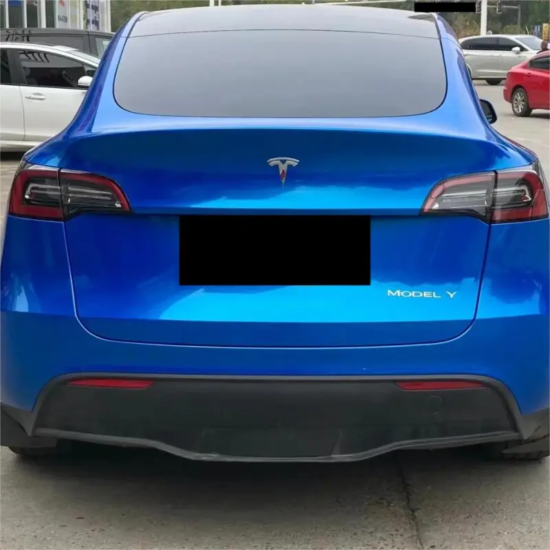 Gloss Jazz Blue Vinyl Wrap | Metallic Jazz Blue Car Wraps - ALUKOVINYL