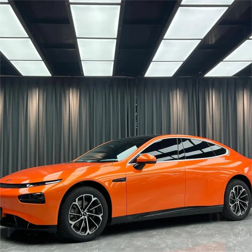 Best Gloss Fiery Orange Vinyl Wrap | Metallic Fiery Orange Car Wraps