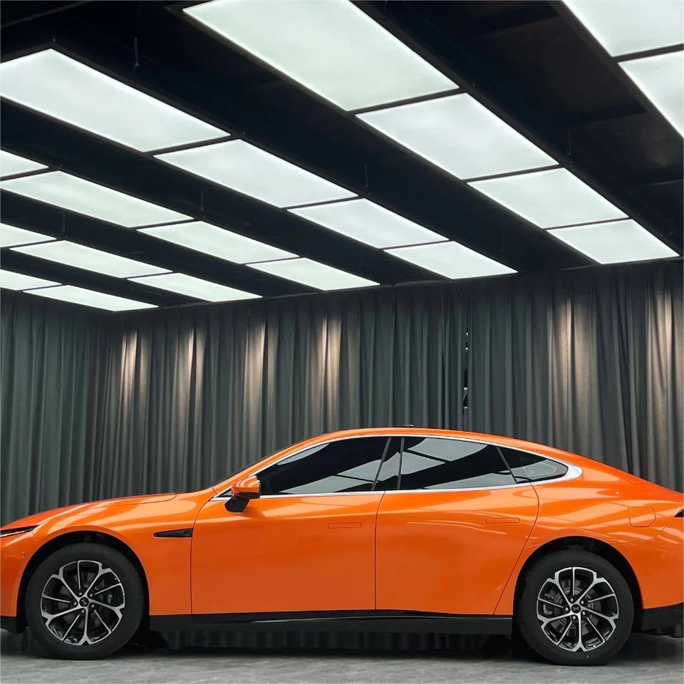 Best Gloss Fiery Orange Vinyl Wrap | Metallic Fiery Orange Car Wraps