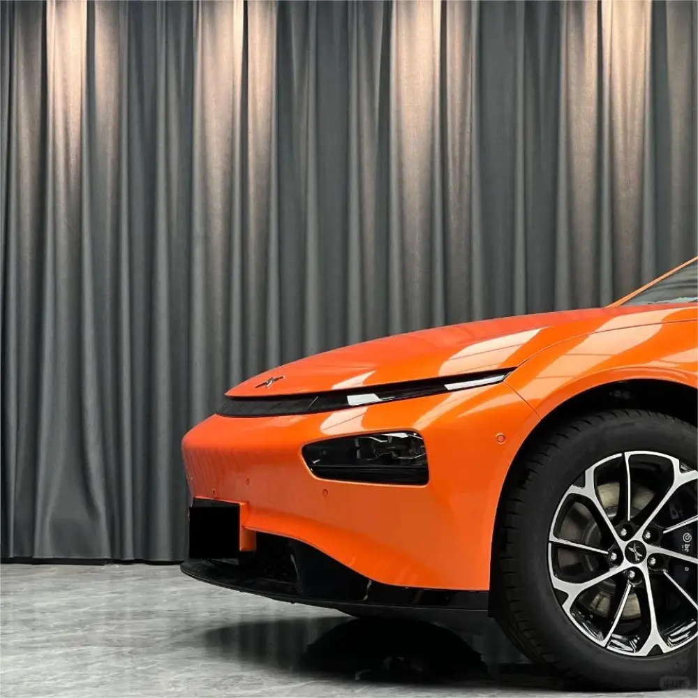 Best Gloss Fiery Orange Vinyl Wrap | Metallic Fiery Orange Car Wraps