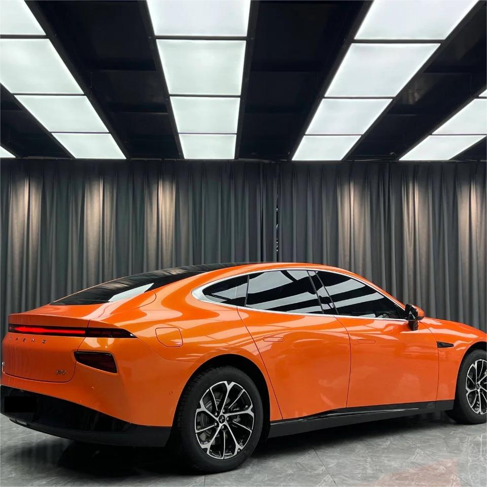 Best Gloss Fiery Orange Vinyl Wrap | Metallic Fiery Orange Car Wraps