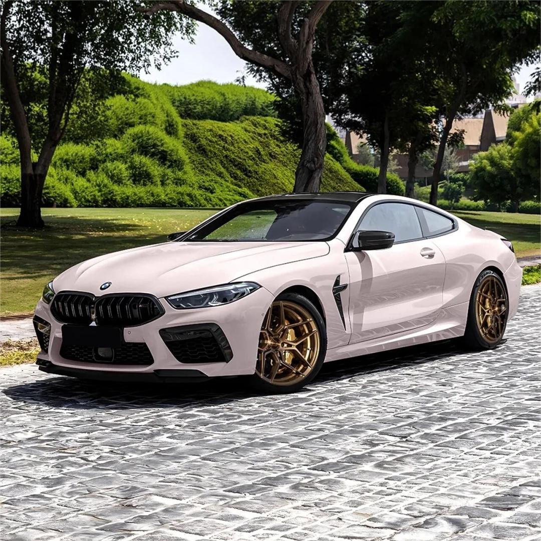 Gloss Mary Kary Pink Car Wrap | Mary Kary Pink Vinyl Wraps - ALUKOVINYL