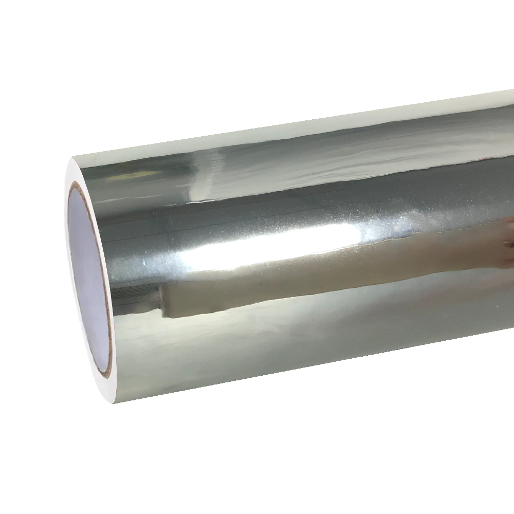 Best Gloss Chrome Silver Car Wrap | Holographic Silver Wraps