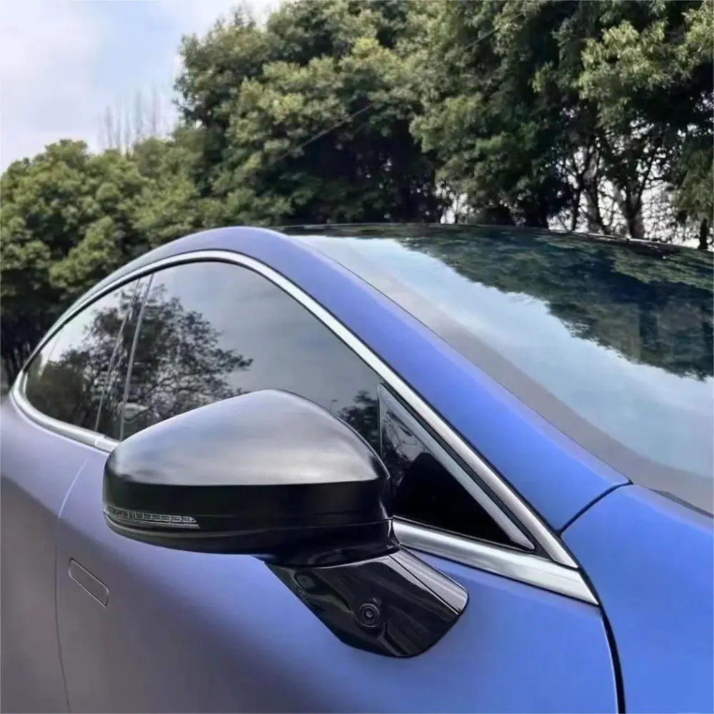 Best Matte Satin Dark Blue Car Wrap | Cool Metallic Satin Dark Blue Car ...