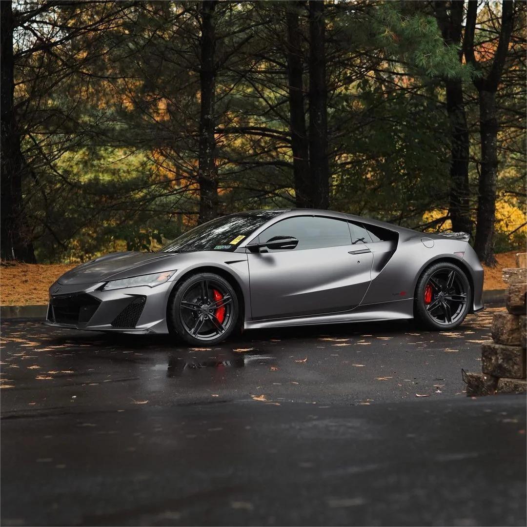 Best Matte Dark Grey Car Wrap | Satin Dark Grey Vinyl Wraps