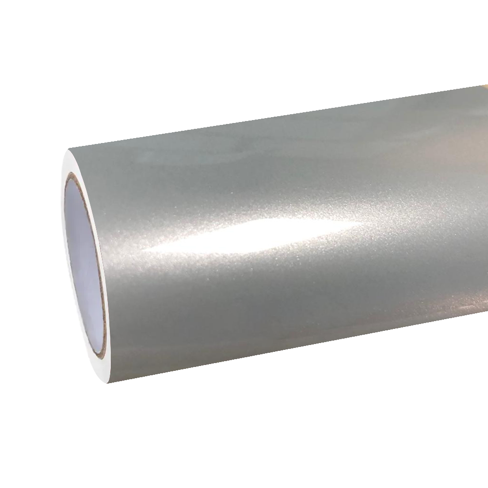 Gloss Martin Silver Grey Car Wrap | Metallic Martin Silver Grey Vinyl Wraps