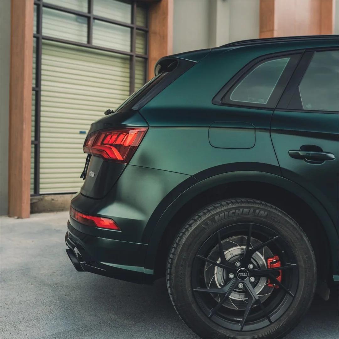 Matte Hunter Green Car Wrap | Metallic Satin Hunter Green Vinyl Wraps ...