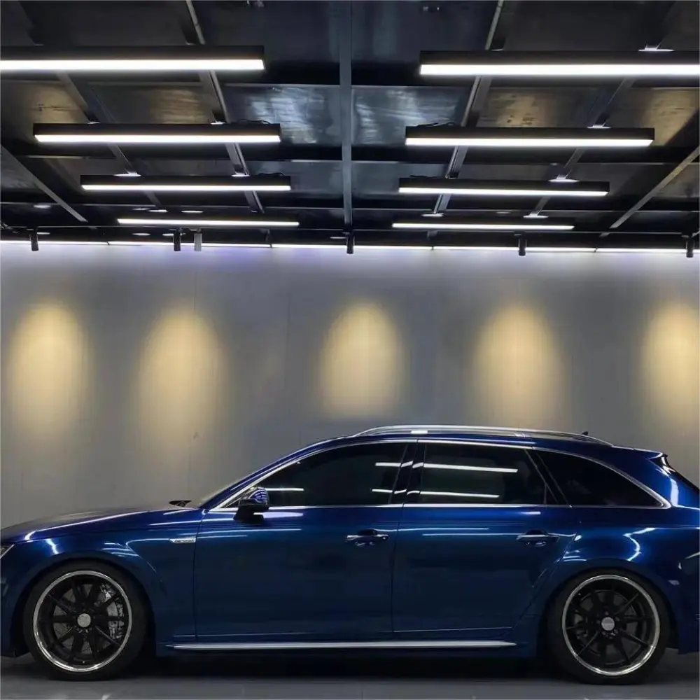 Gloss Indigo Blue Car Wrap | Metallic Indigo Blue Vinyl Wraps - ALUKOVINYL