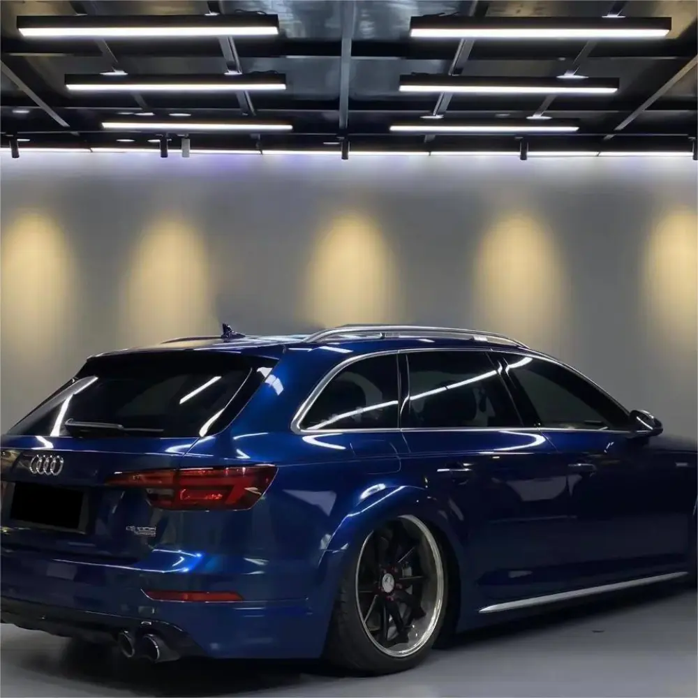 Gloss Indigo Blue Car Wrap | Metallic Indigo Blue Vinyl Wraps - ALUKOVINYL