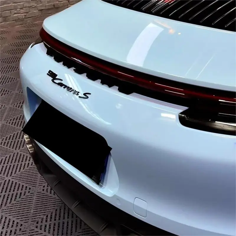 Gloss Light Blue Car Wrap | Light Blue Vinyl Wraps - ALUKOVINYL