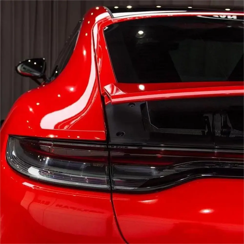 Gloss Ferrari Red Car Vinyl Wrap | Ferrari Red Vinyl Wraps - ALUKOVINYL