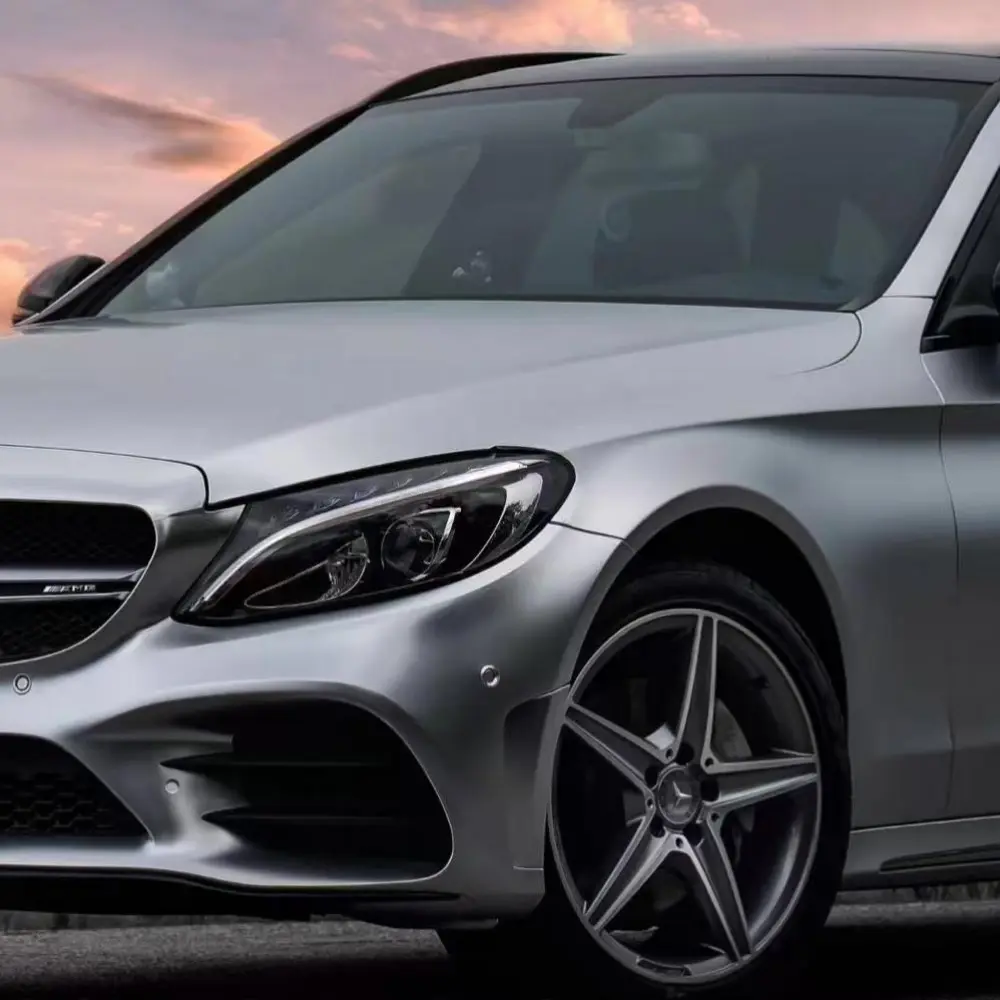 Gloss Satin Chrome Silver Wrap | Metallic Satin Chrome Silver Wraps ...