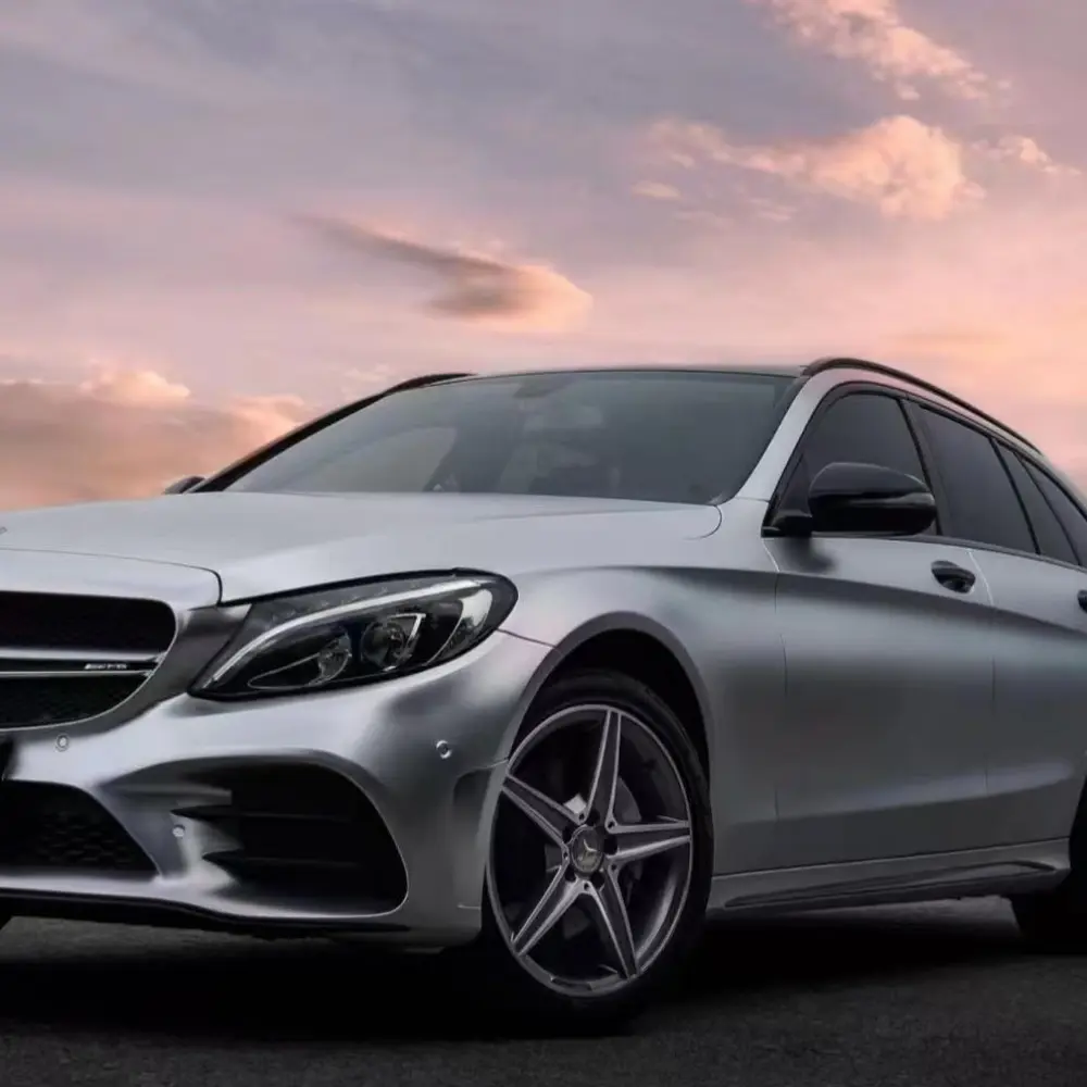 Gloss Satin Chrome Silver Wrap | Metallic Satin Chrome Silver Wraps ...