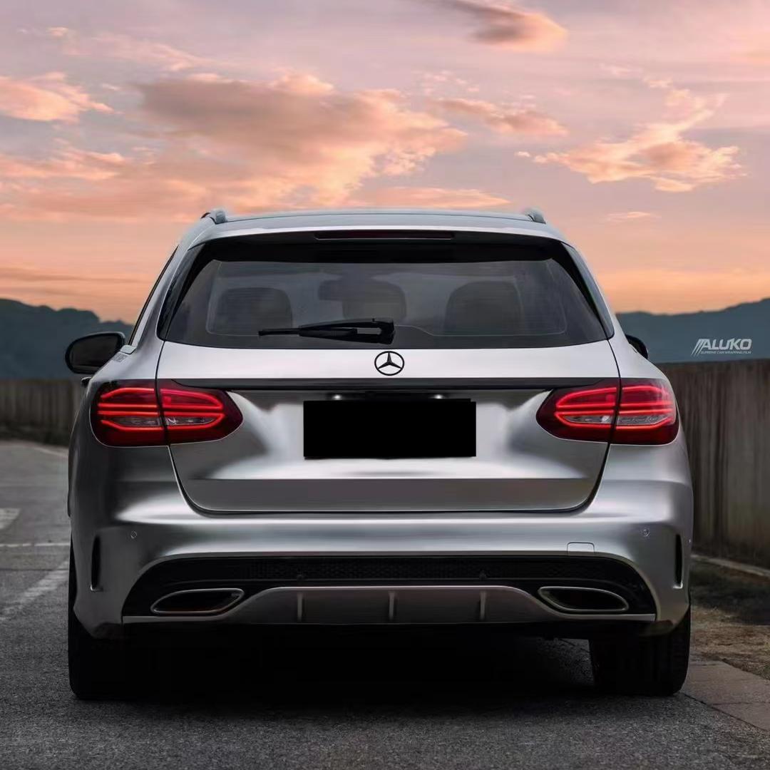 Gloss Satin Chrome Silver Wrap | Metallic Satin Chrome Silver Wraps ...