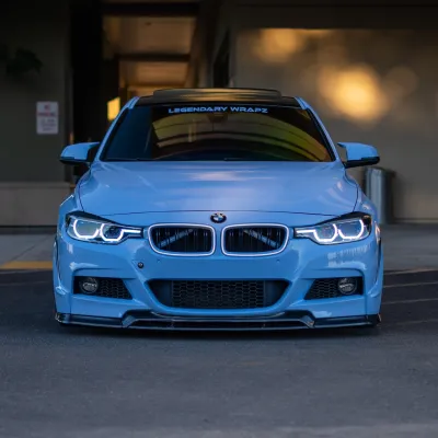 Gloss Liquid Ocean Blue Car Wrap | Matallic Liquid Ocean Blue Vinyl Wraps