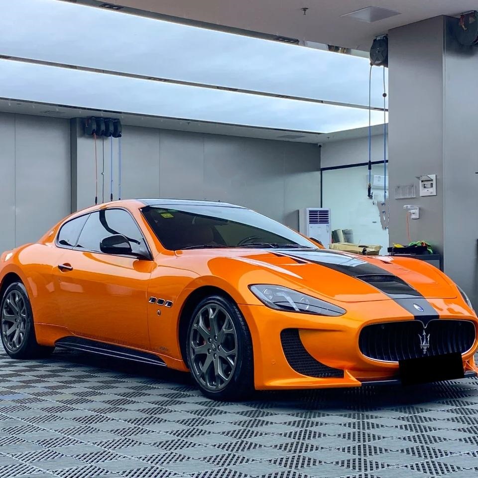 TPU Gloss Fiery Orange Vinyl Wrap | Fiery Orange Car Wraps