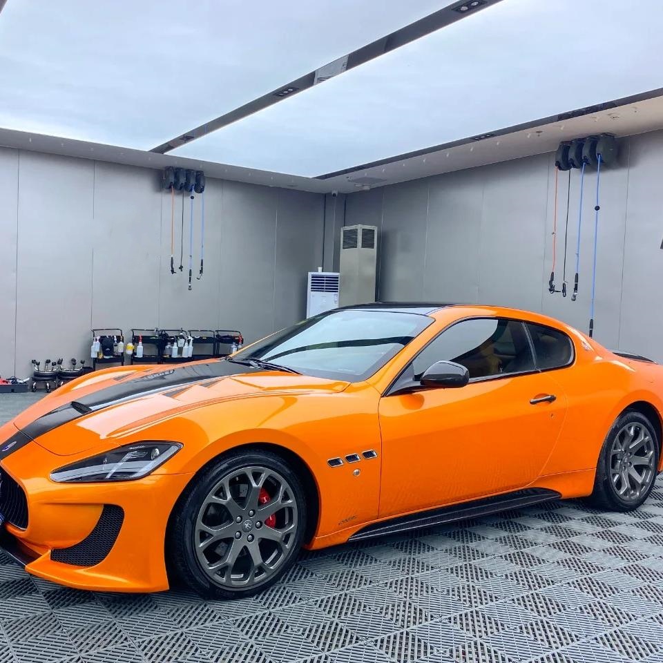 TPU Gloss Fiery Orange Vinyl Wrap | Fiery Orange Car Wraps