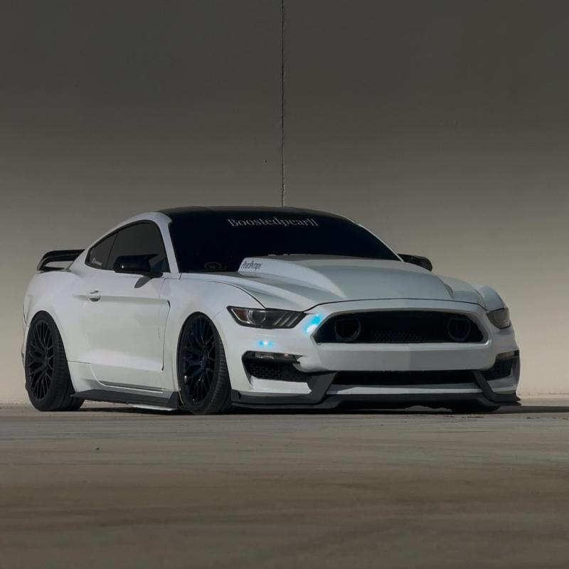 Gloss Diamond Blue White Car Wrap | Metallic Diamond Blue White Vinyl Wraps
