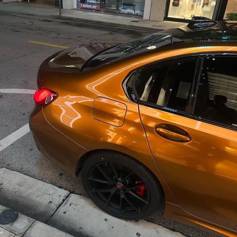 Gloss Liquid Copper Vinyl Wrap | Metallic Liquid Copper Car Wraps ...