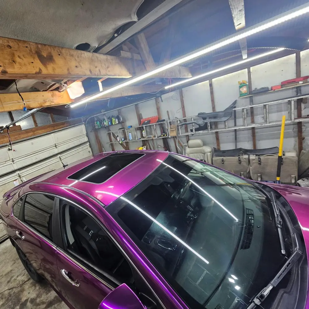 Super Gloss Grape Purple Car Wrap | Metallic Grape Purple Vinyl Wraps