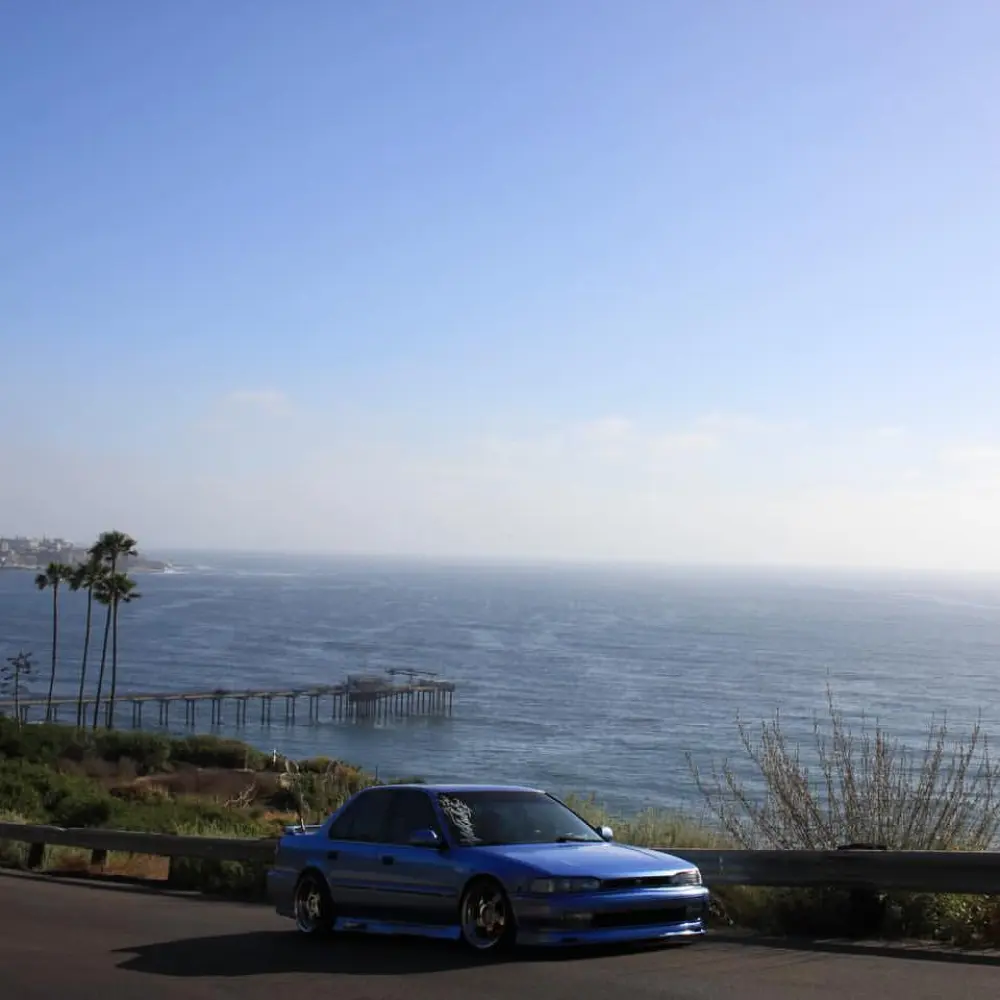 Best Gloss Mist Blue Car Wrap | Metallic Mist Blue Vinyl Wraps - ALUKOVINYL