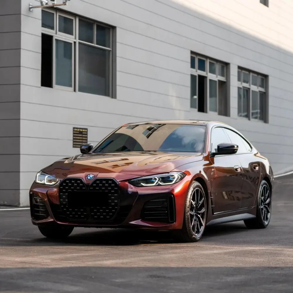 Gloss Chameleon Black Red Car Wrap | Drift Black Red Wraps